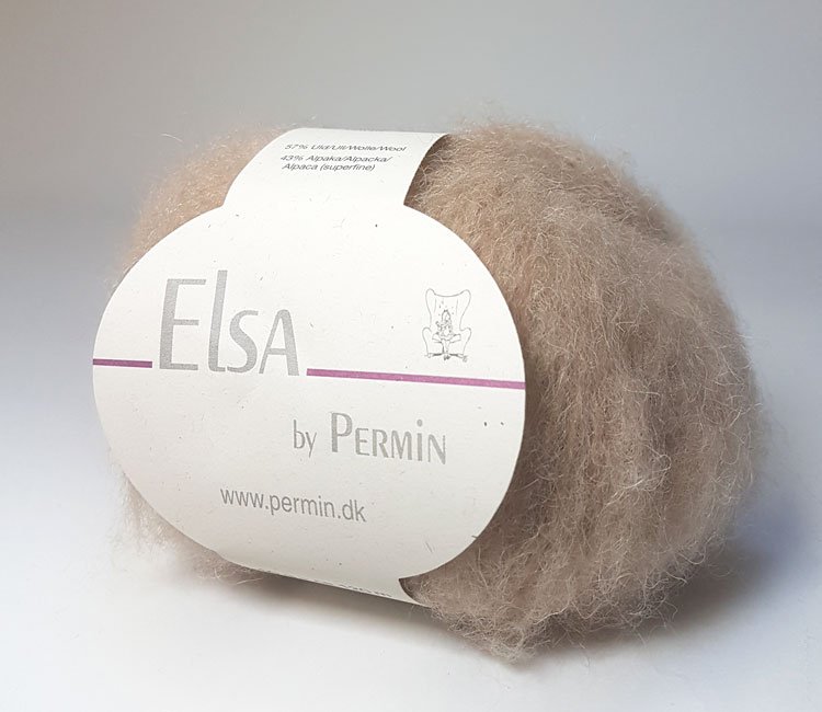 Elsa Beige - Elsa by Permin - Saga Strik